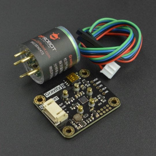 Gravity - H2 Hydrogen Sensor - I2C / UART - factory calibrated - DFRobot SEN0473 Botland ...