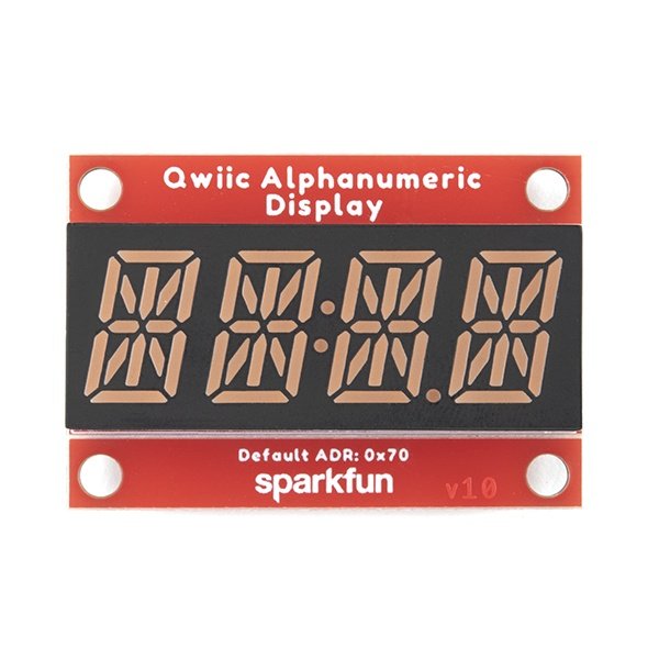 SparkFun Qwiic Alphanumeric Display - Purple - SparkFun COM-16918 Botland - Robotic Shop