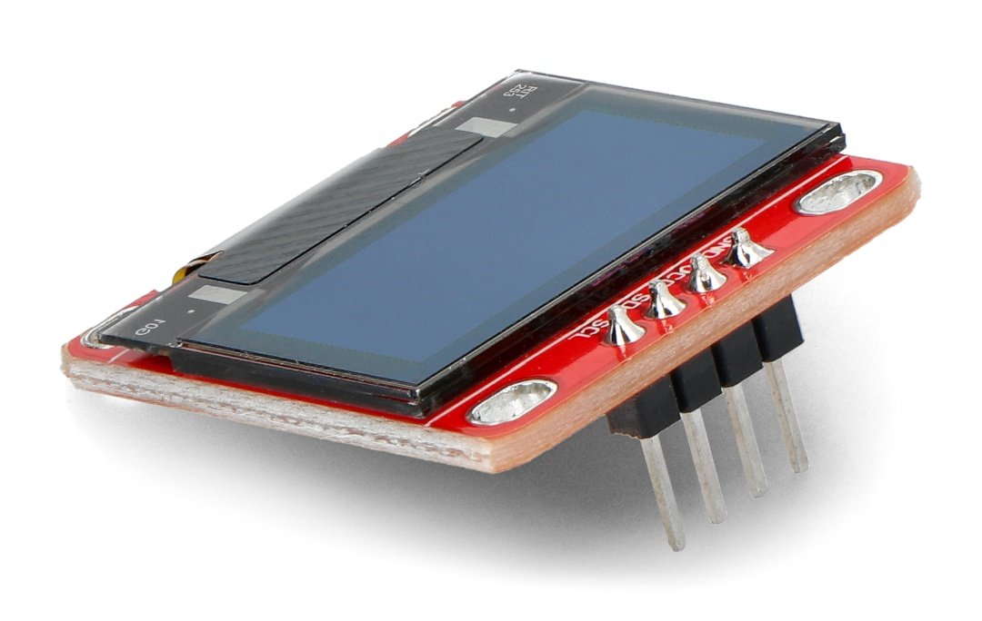 OLED graphic display 0.96 '' 128x64px I2C White_ Botland - Robotic Shop