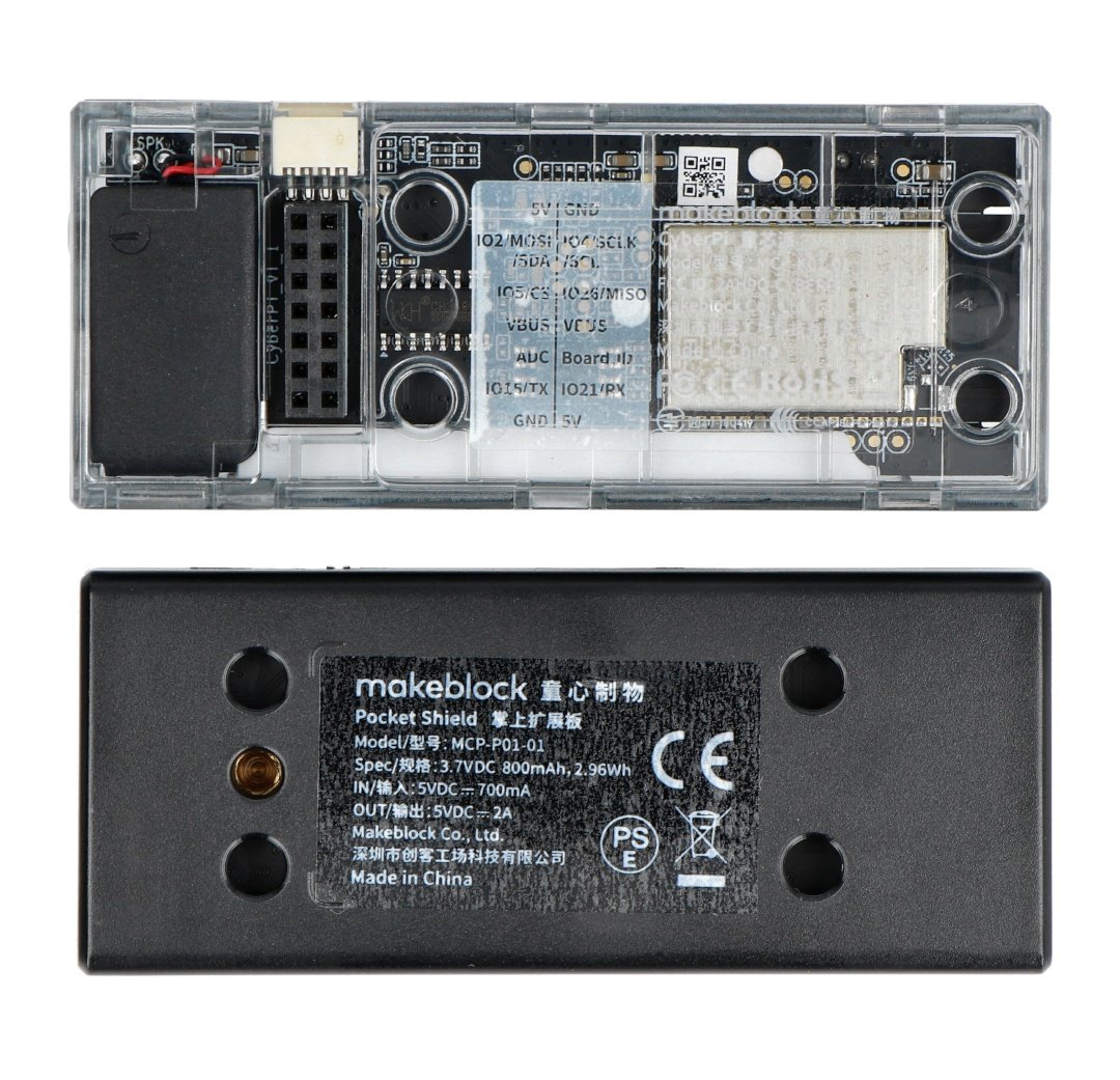 MakeBlock CyberPi Go Kit - set with microcontroller and Pocket Shield ...