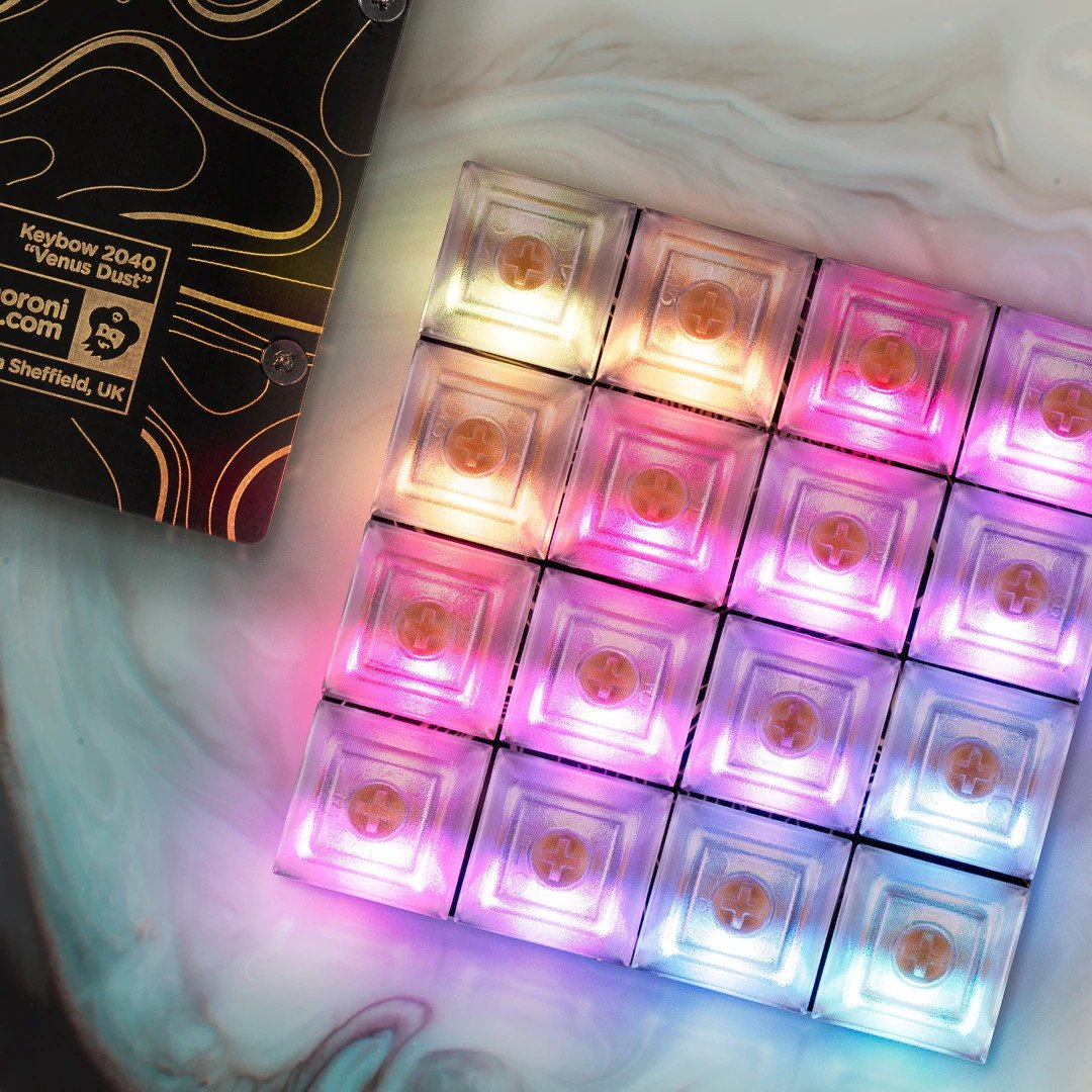 Keybow 2040 - Mini-Mechanical Keyboard - 16-Keyboard with RGB LED ...