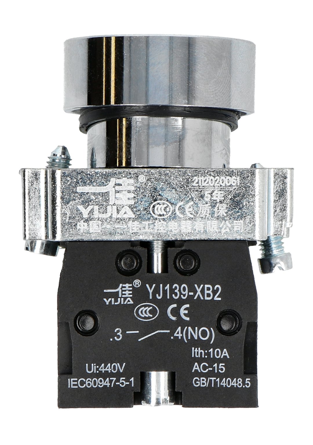 Monostable array switch - PT-29G - 10A 440V NO 1 Botland - Robotic Shop