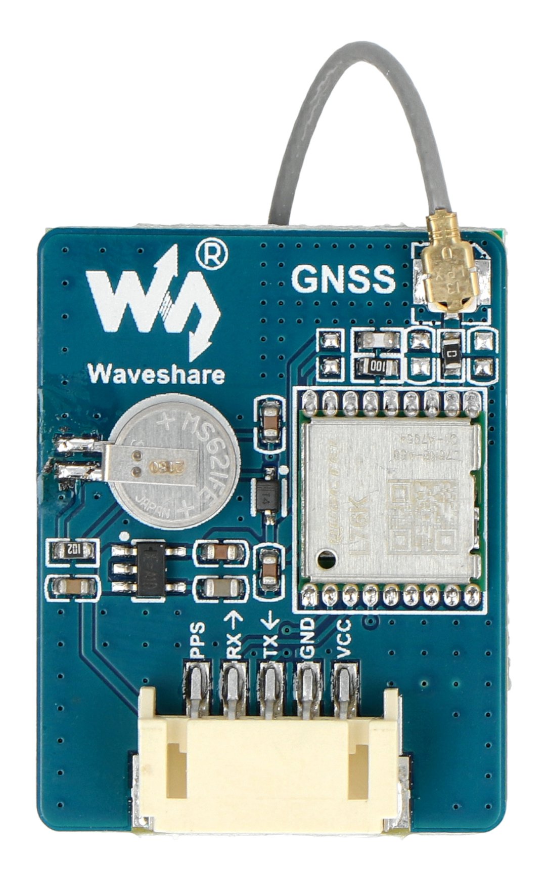 Multi-GNSS module - L76K - GPS, BeiDou (BDS), GLONASS, QZSS - Waveshare 23721 Botland - Robotic Shop