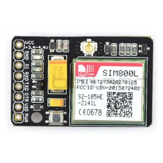 Lonet 800l Sim800l Gsm Gprs Module Botland Robotic Shop