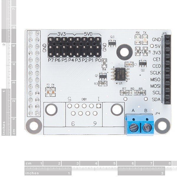 RS485 Shield v3 to Raspberry Pi 3/2 / B + Botland - Robotic Shop