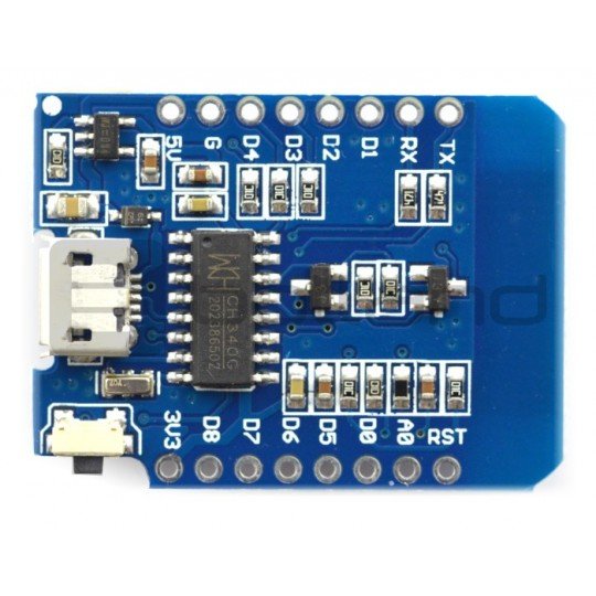 D1 mini wifi ESP8266 IoT - compatible with WeMos Botland - Robotic Shop