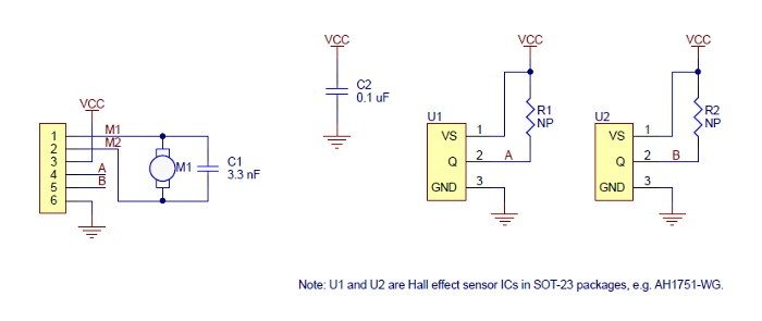 Buy Romi - Magnetic Encoders set for Romi Chassis Botland - Robotic Shop