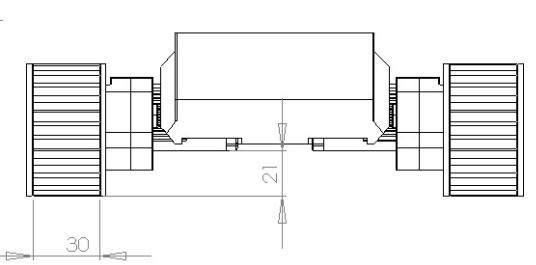 Buy Rover ROV5-1 - Track Chassis with DC Motor Botland - Robotic Shop