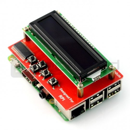 LCD RGB display - hat for Raspberry Pi Botland - Robotic Shop