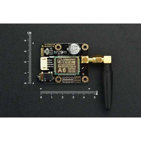 DFrobot Gravity UART A6 - GSM and GPRS module* Botland - Robotic Shop