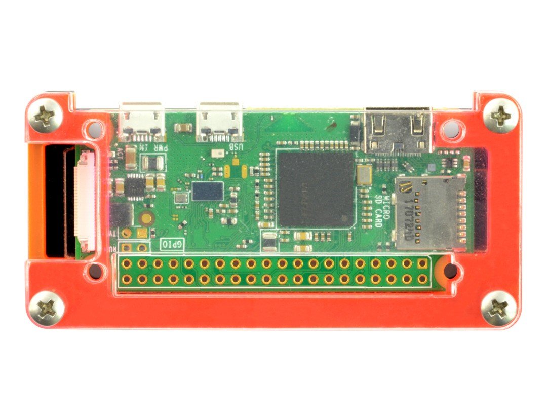 Obudowa Raspberry Pi Zero - kolorowa Botland - Robotic Shop
