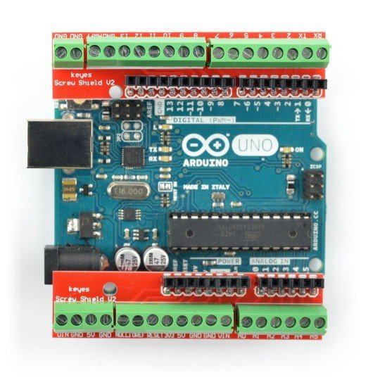 ScrewShield x2 v2 - screw connectors - Shield for Botland - Robotic Shop