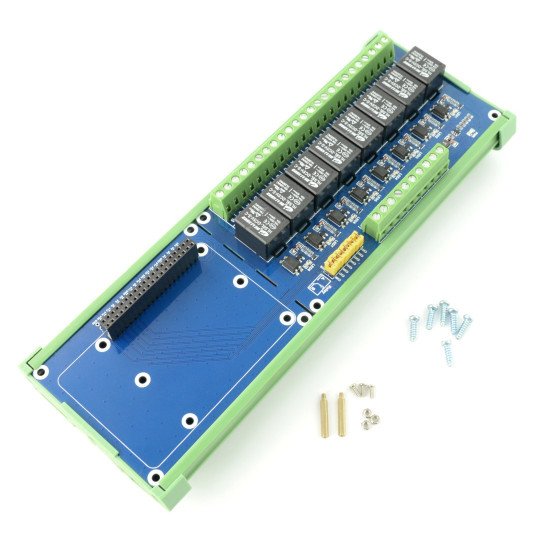 Waveshare Relay Hat for Raspberry Pi - 8 relays Botland - Robotic Shop