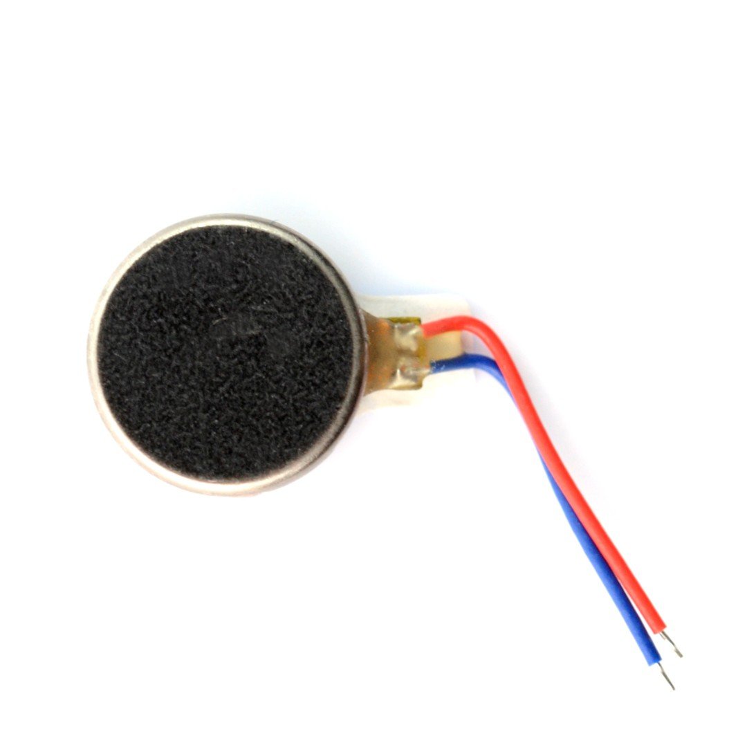 Mini vibrating motor 10x2.7mm - 5V Botland - Robotic Shop