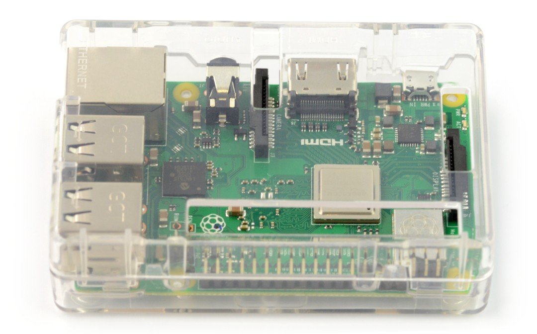 Case for Raspberry Pi Model 3B+/3B/2B - Botland - Robotic Shop