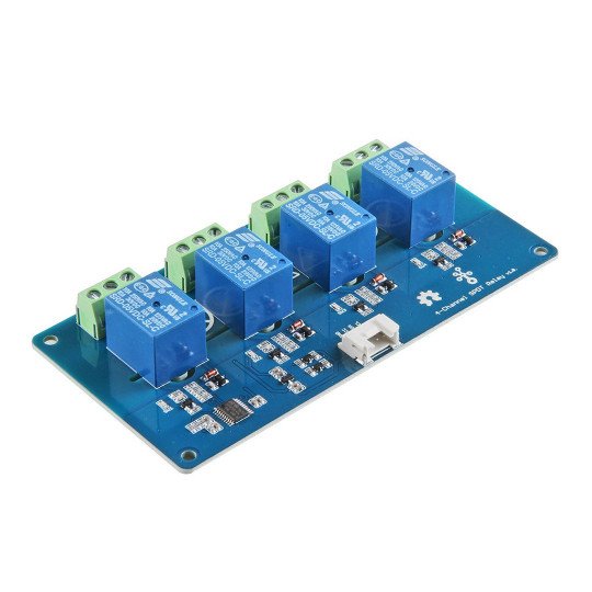Grove - 4 channel relay SPDT Botland - Robotic Shop