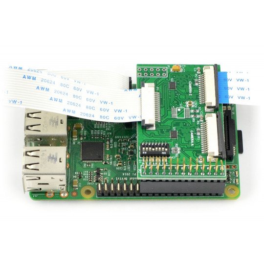 Multi Camera Adapter Module for Raspberry Pi Botland - Robotic Shop