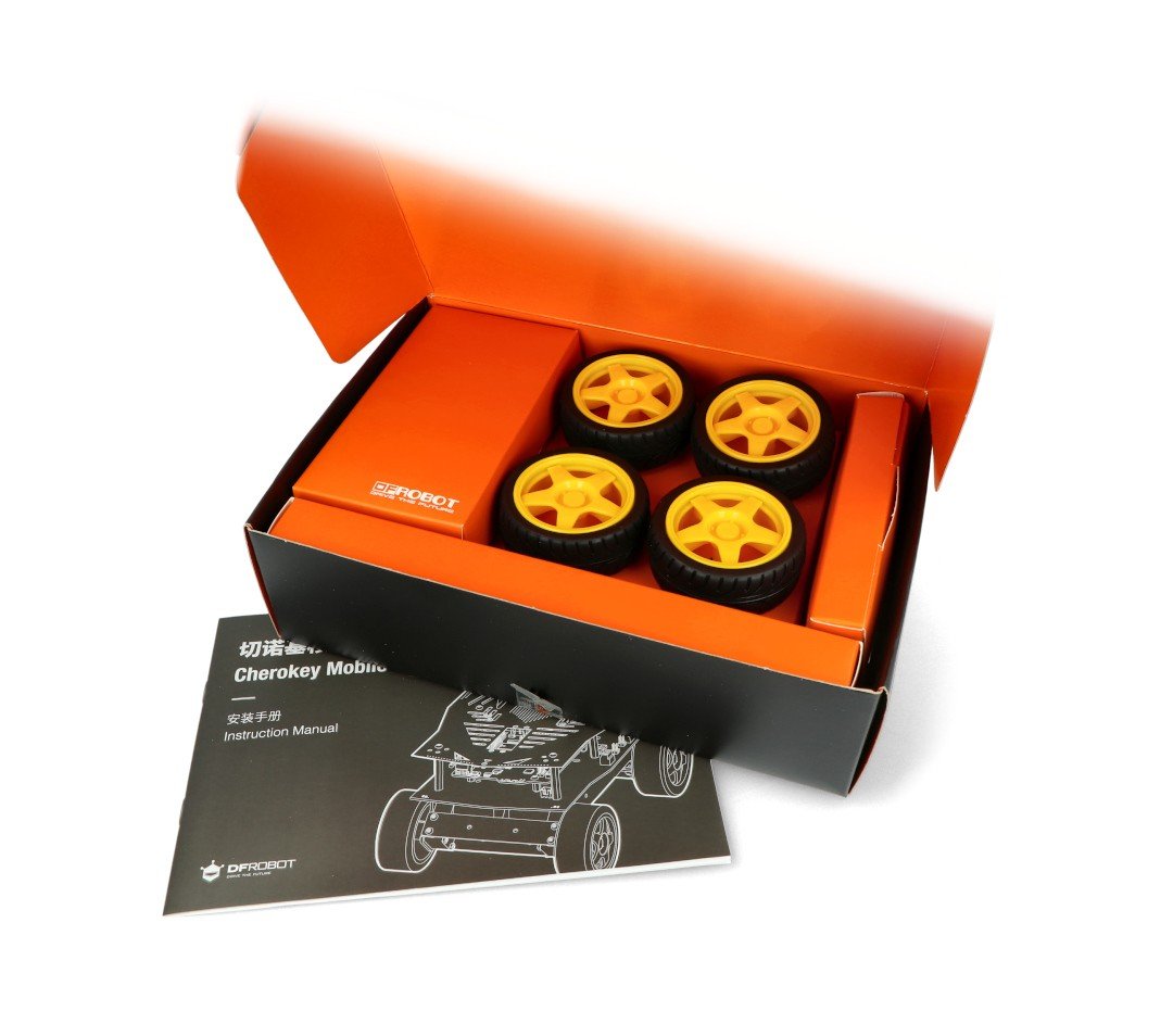 Cherokey - 4WD robot - DFRobot ROB0102 Botland - Robotic Shop