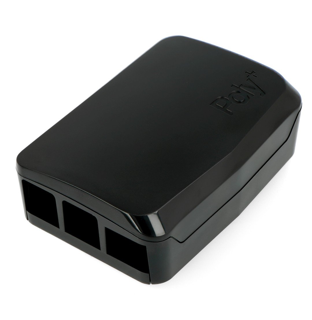 Buy Raspberry Pi 4 case - Argon Poly+ - black Botland - Robotic Shop