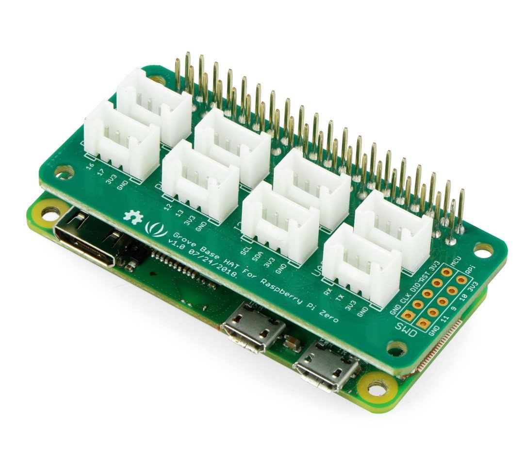 Grove - Base Hat for Raspberry Pi Zero - shield Botland - Robotic Shop