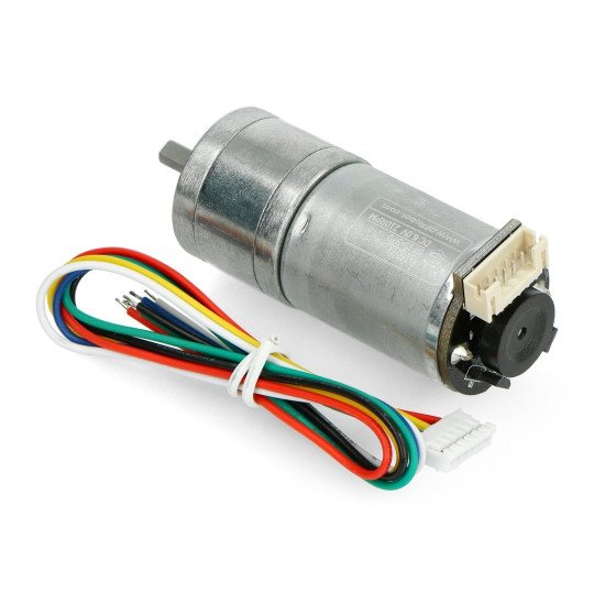 DC Motor with Gear 6V 210RPM + encoder Botland - Robotic Shop