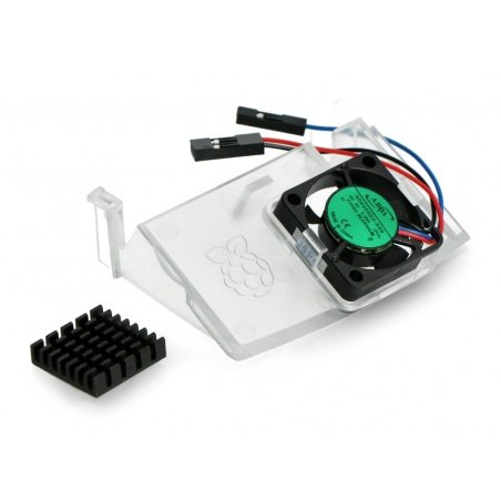 Fan for Raspberry Pi 4B official case Botland - Robotic Shop