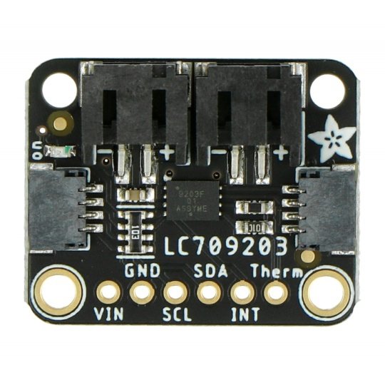 LC709203F - LiPoly / LiIon Fuel Gauge and Battery Botland - Robotic Shop