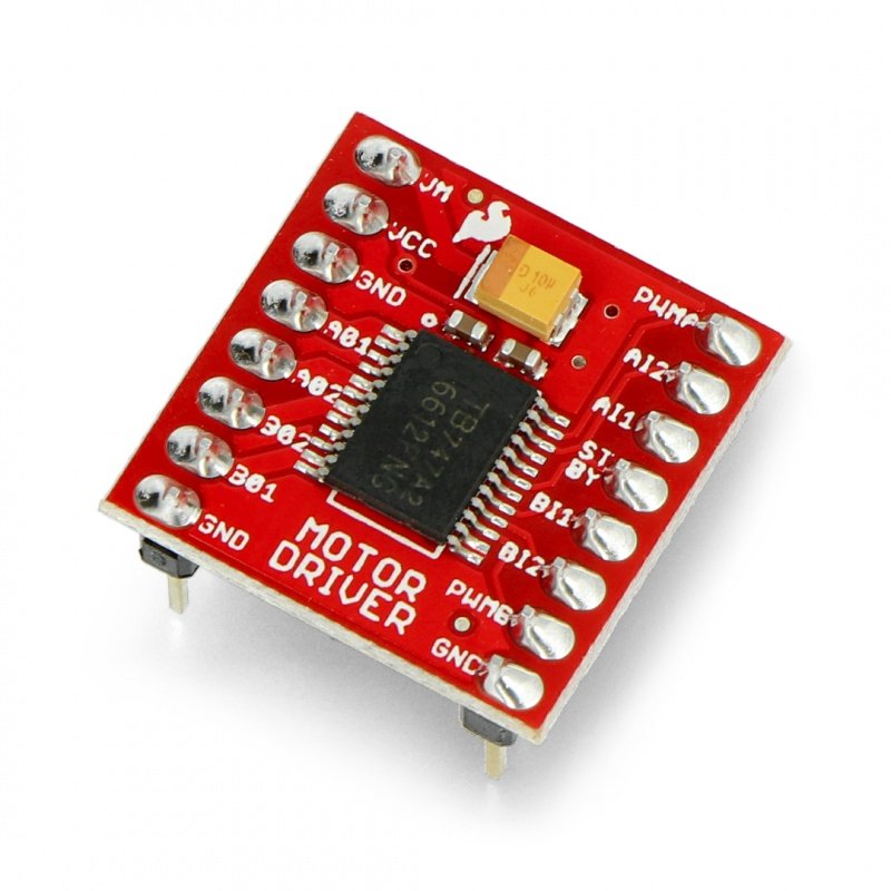 Buy Motor Driver - Dual TB6612FNG (with Headers) Botland - Robotic Shop