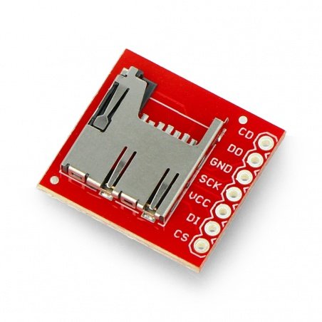 MicroSD card reader module - SparkFun Botland - Robotic Shop