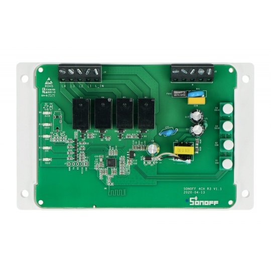Sonoff 4CH Rev2 WiFi - 4-channel switch_ Botland - Robotic Shop